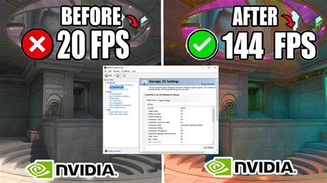 NVIDIA CONTROL PANEL Best Settings For FPS Performance In 2023