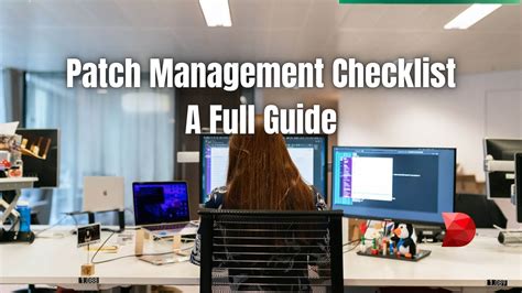 Patch Management Checklist A Full Guide Datamyte