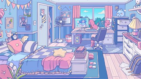 Cute Anime Bedroom Backgrounds Wallpapers