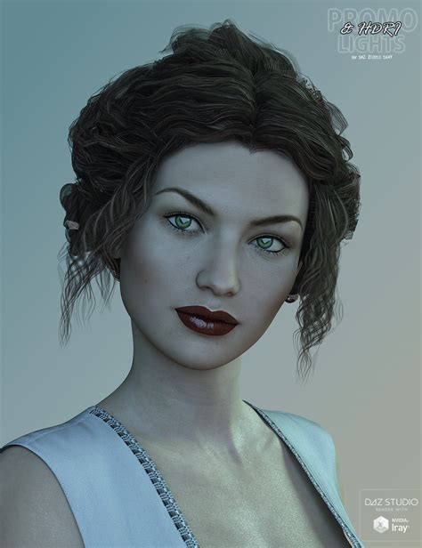 Iray Promo Lights HDRI Render Settings Daz 3D