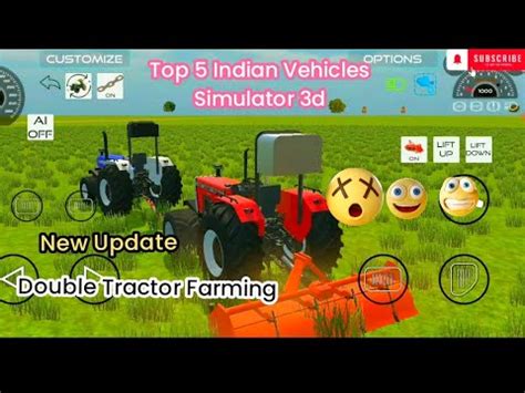 New Double Tractor Tochan Farming Mode Update Indian Vehicles