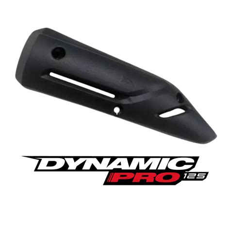 Protector Lateral Mofle Akt Dynamic Pro Negro Moto Repuestos