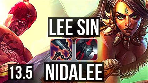 LEE SIN Vs NIDALEE JNG Rank 2 Lee Rank 6 Quadra 13 2 5