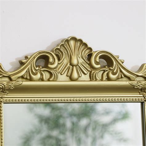 Vintage Gold Wall Mirror 36cm X 55cm