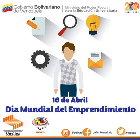 De Abril D A Mundial Del Emprendimiento