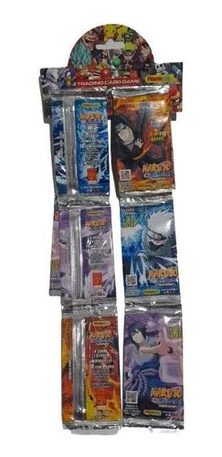 Paquete De Cartas Funko Pop C 50 Sobres Naruto 4 Posters Meses Sin