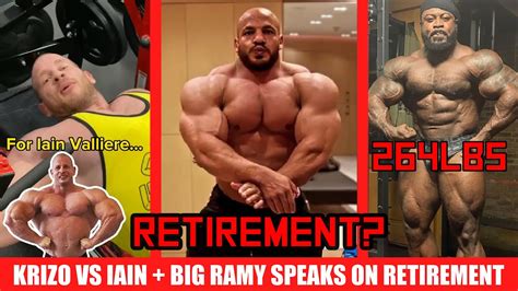Michal Krizo Calls Out Iain Valliere Big Ramy Speaks On Retirement