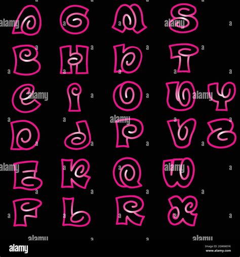 Cool Font Styles Alphabet