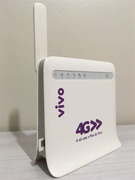 Modem Roteador Vivo Box 3g E 4g Mf253 Zte Chip R 402 93 Em Mercado Livre
