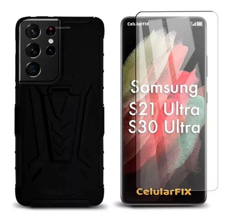 Funda Protector P Samsung S21 Ultra Uso Rudo Clip Mica MercadoLibre