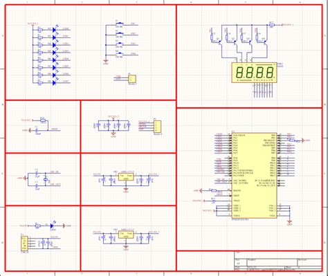 基于stm32的led控制程序、原理图、pcb stm32 8