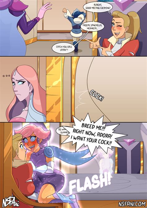 Post 4779507 Adora Comic Frosta Glimmer Mastersoftheuniverse Nsfani Queenangella She Raand