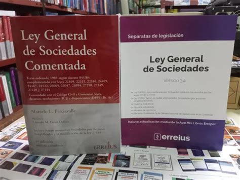 Pack Ley General De Sociedades Ley Comentada