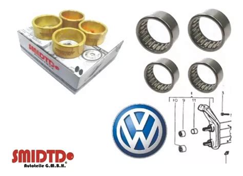 4 Bujes Bronce 4 Baleros Puente Vw Sedan 74 00 1 6l Vocho Meses Sin