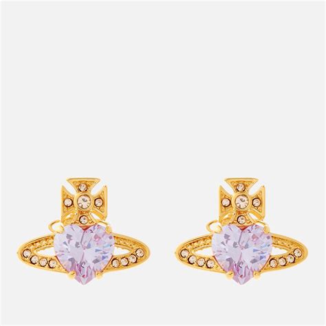 Vivienne Westwood Gold Tone Ariella Earrings 免邮
