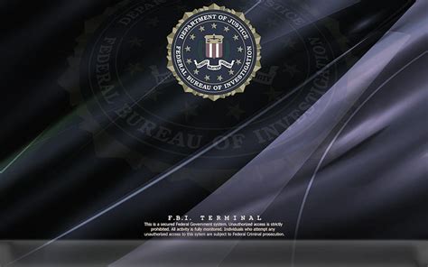 Fbi agencia federal de aplicación de la ley servicio investigación