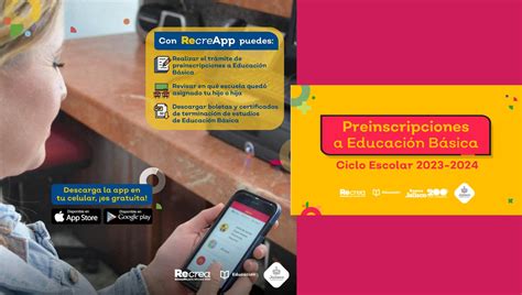 Febrero Inicia preinscripciones a educación básica al ciclo 2023 2024