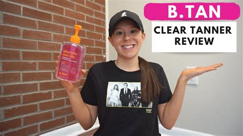 TRYING THE VIRAL B TAN GLOW YOUR OWN WAY TANNER YouTube