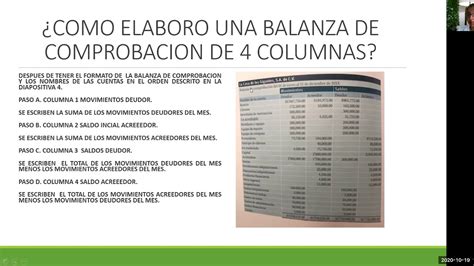 QUE ES LA BALANZA DE COMPROBACION Y CUALES SON SUS PARTES YouTube