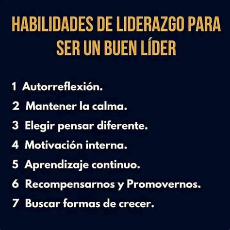 Habilidades de liderazgo para ser un buen líder FRASES PW