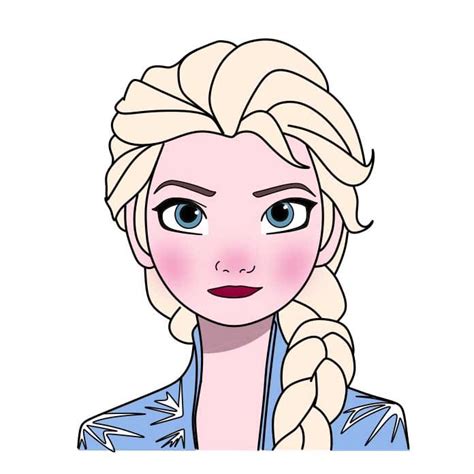 Comment Dessiner Elsa Etape 9
