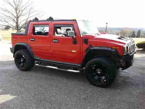 Purchase Used 2005 HUMMER H2 SUT LIMITED EDITION VICTORY RED In Spring