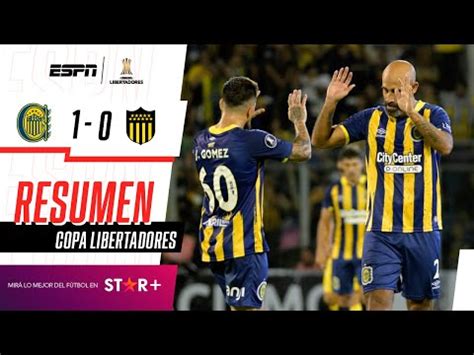 Peñarol vs Rosario Central 0 1 ver resumen gol incidencias de la