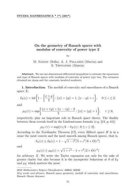 pdf on the geometry of banach spaces with modulus of convexity of power type 2