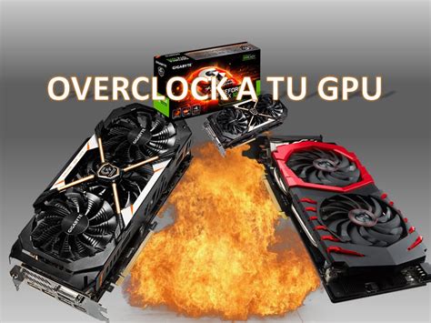 COMO HACER OVERCLOCK A TARJETA GRÁFICA ESPAÑOL YouTube
