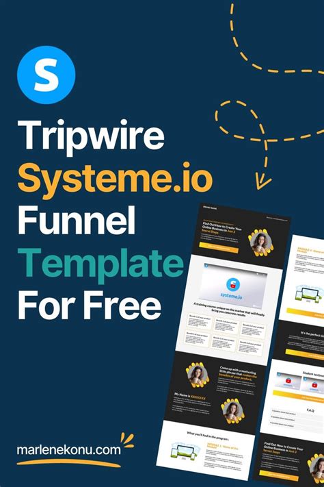Tripwire Systeme Io Funnel Template For Free Free Systeme Sales