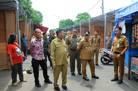 Pj Wali Kota Tangerang Pasar Anyar Selatan Segera Siap Tampung Pedagang