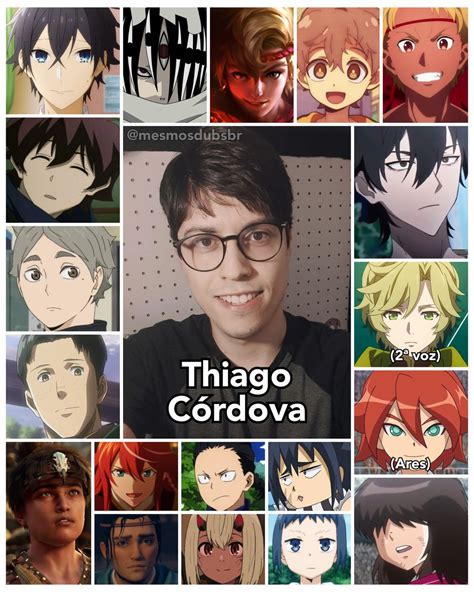 Personagens os Mesmos Dubladores on Twitter Thiago Córdova e