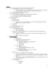 Civ Pro Ii Outline Docx Timeline Filing Of The Complaint With The