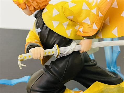 玩具開箱萬代 Figuarts ZERO 鬼滅之刃 我妻善逸 霹靂一閃 z8413992的創作 巴哈姆特