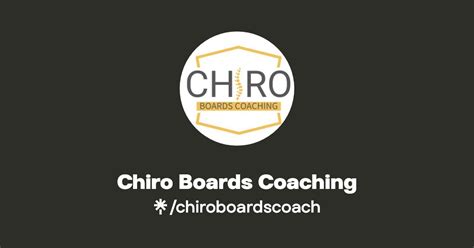 Chiro Boards Coaching Instagram Facebook Linktree