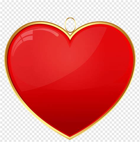 Corazón rojo png PNGWing
