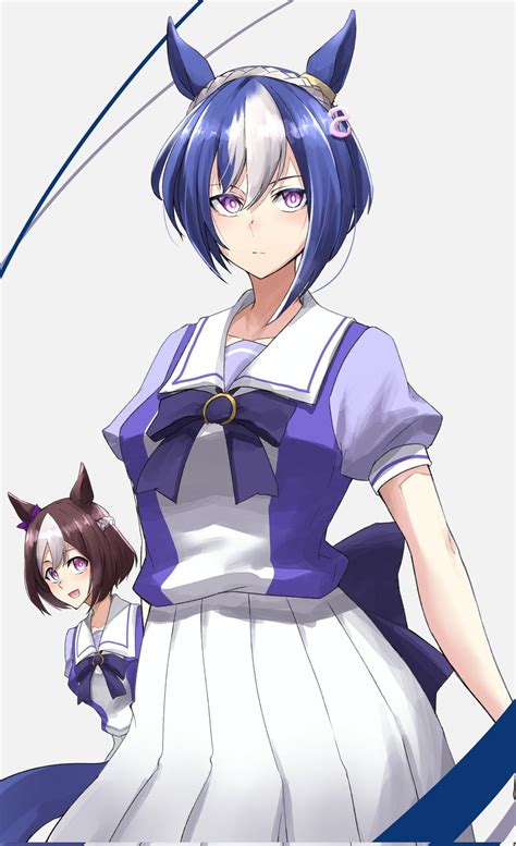 Special Week And Cesario Umamusume Drawn By Luna Gkluna Mas Danbooru