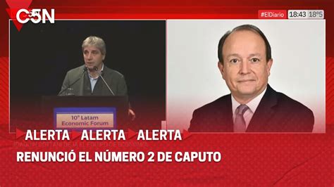 RENUNCIÓ JOAQUÍN COTTANI alto funcionario del equipo económico de LUIS