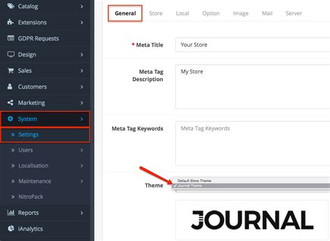How To Update Your OpenCart Theme Journal 3 Tutorial Blogs ISenseLabs