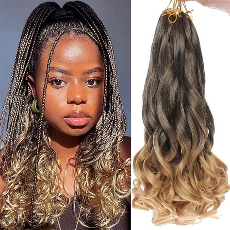 Amazon Unionbeauty 14 Inch French Curl Braiding Hair 8 Packs Pre