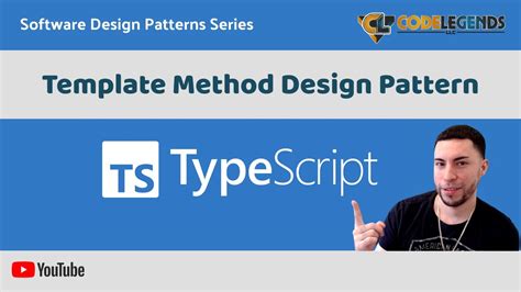 typescript design patterns template method design pattern youtube