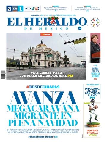 Edición impresa Jueves 07 de diciembre de 2023 by El Heraldo de México