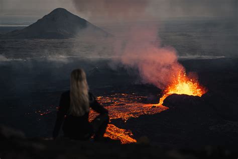 Wybuch Wulkanu Na Islandii 2023 Erupcja Litli Hrutur