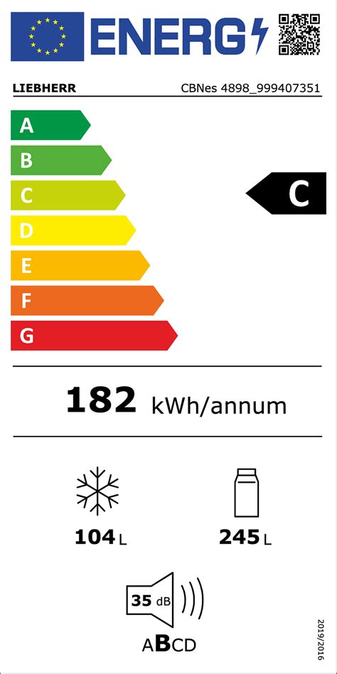 Liebherr Hausgeräte is switching to the new EU energy label and