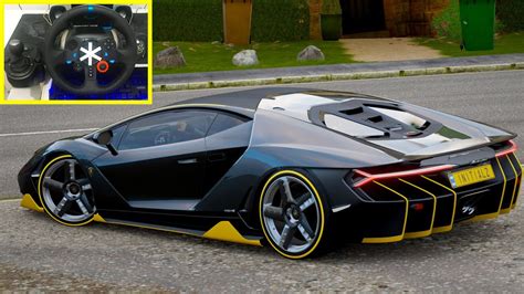 Lamborghini Centenario Forza Horizon 4 Logitech G29 Gameplay YouTube