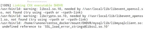 02 libevent下载或者移植环境时报错 usr bin ld warning：xxx，needed by xxx，not found usr bin ld