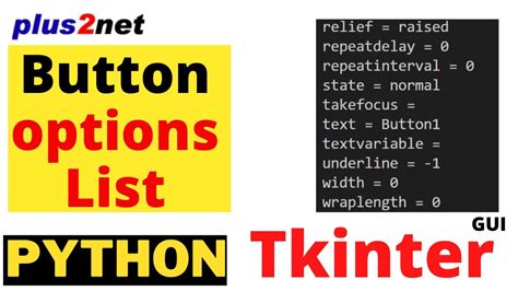 Tkinter Button List Of Options With Values And Updating Values Youtube