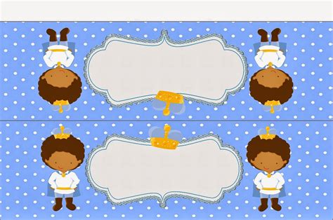 Fazendo A Propria Festa KIT DE PERSONALIZADOS TEMA PRINCIPE MORENO