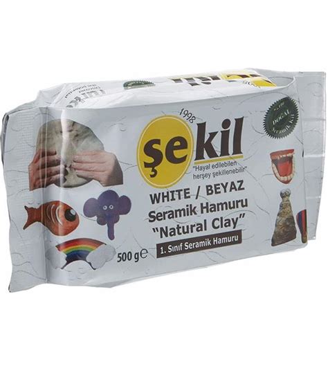 Şekil Seramik Hamuru 500 GR Beyaz VK500BYZ fiyatı ve özellikleri SmallMan