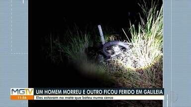 Mg Inter Tv Edi O Vales Mg Homem Morre E Outro Fica Ferido Ap S